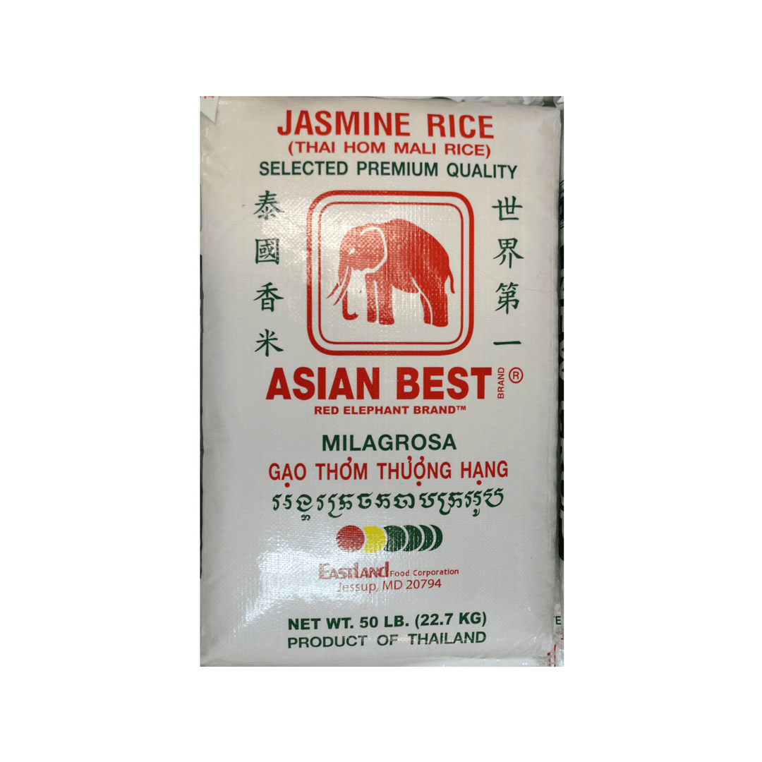 Asian Best Jasmine Rice 50LBS – Topfoo
