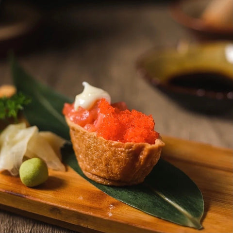 Frozen Seasoned Capelin Roe Masago Red AAA 4.4LBS*4boxs/Case ($75/Box ...