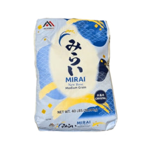 Mirai Crystal Rice 40 LBS – Topfoo