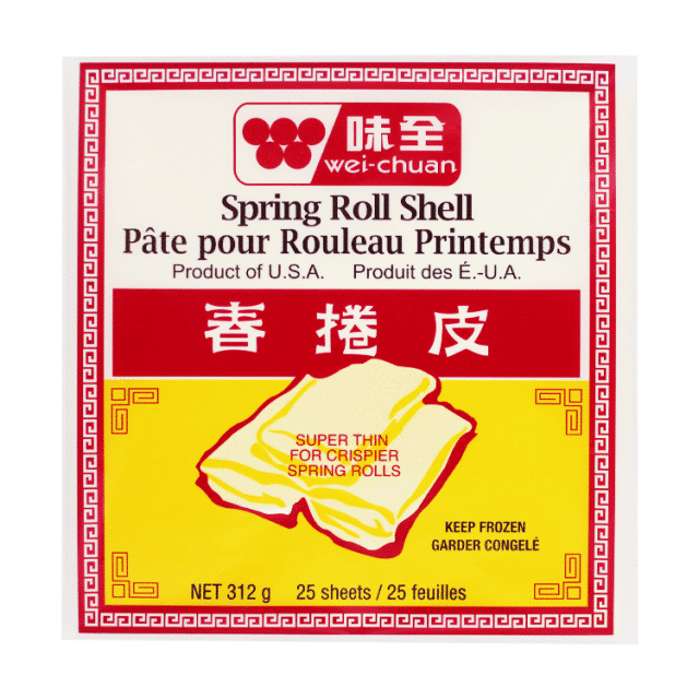 Wei Chuan Spring Roll Shell 40*25 pcs / Case – Topfoo